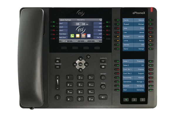 ESI ePhone 4x™ - Enterprise IP Business Phone for ESI VoIP Solutions